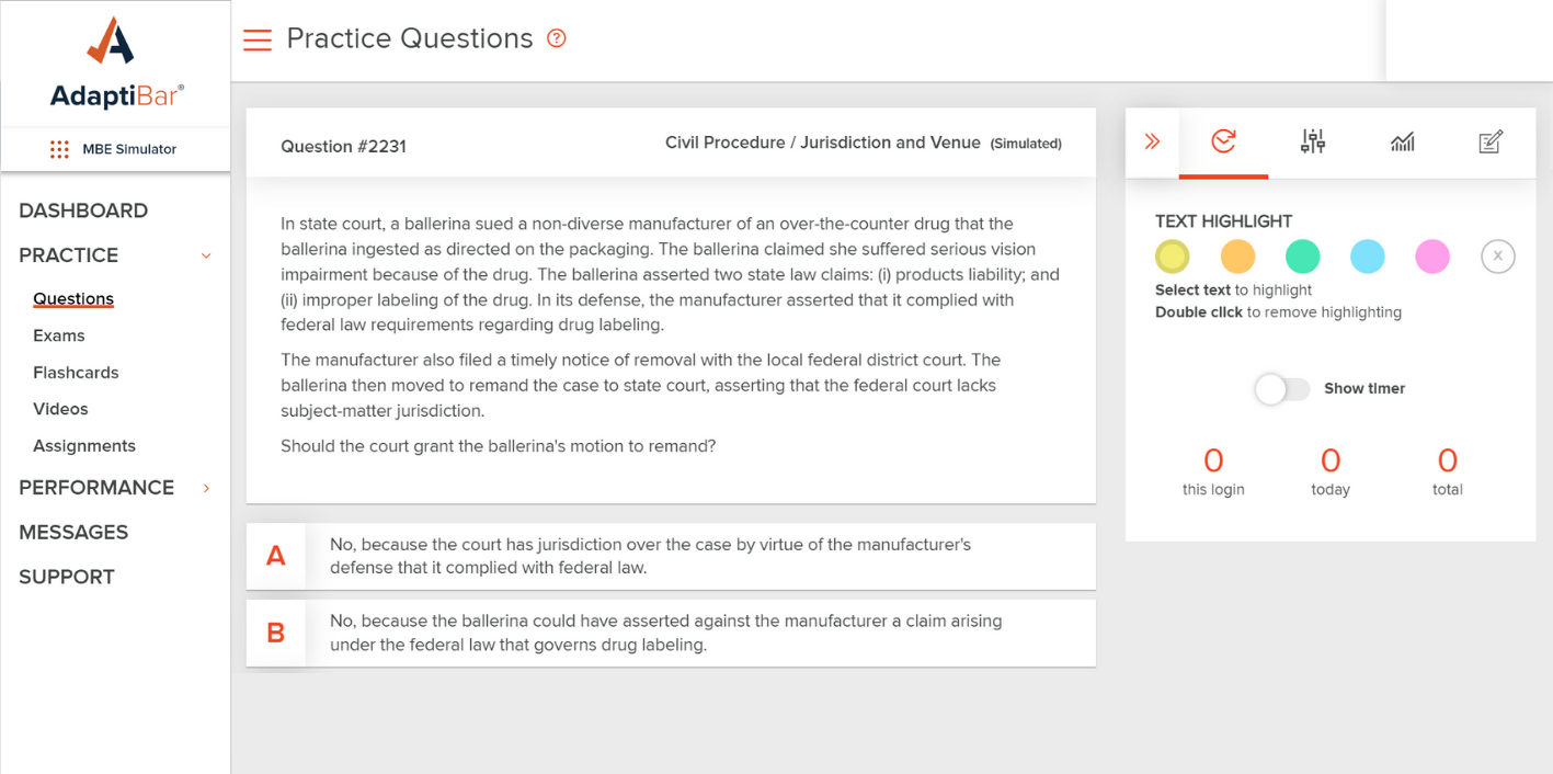 BARBRI | Adaptibar Bar Review Supplements